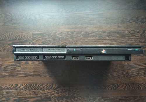 PlayStation 2 Slim без чипа + 4 игры лицензия
