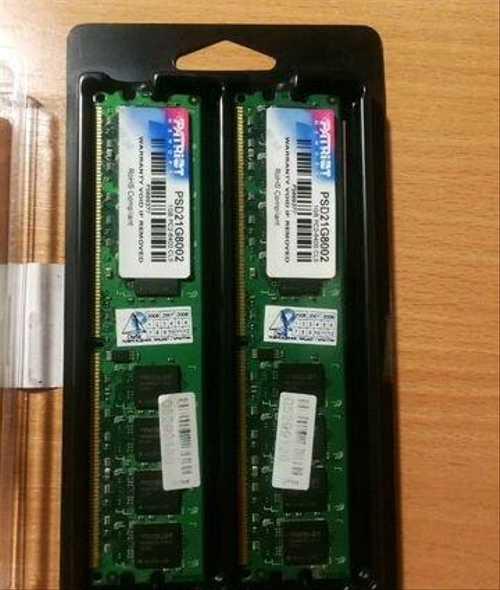 DDR2 2GB 800MHz (2x1Gb)