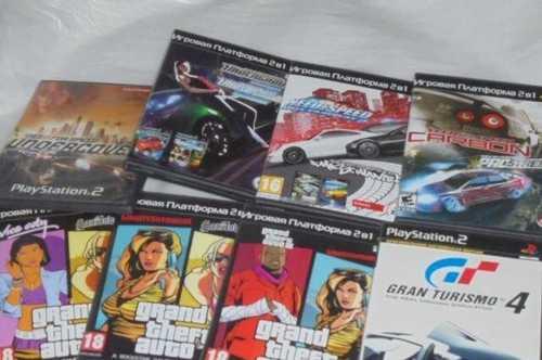 Игры Гонки NFS, GTA Gran Turismo PS2 Playstation 2