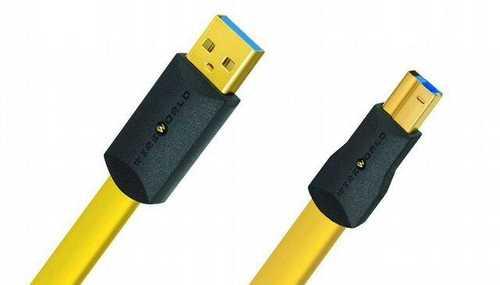Кабель Wireworld Chroma 8 USB 3 A-B Flat Cable 1м