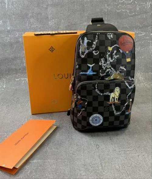 Сумка louis Vuitton sling Geographic