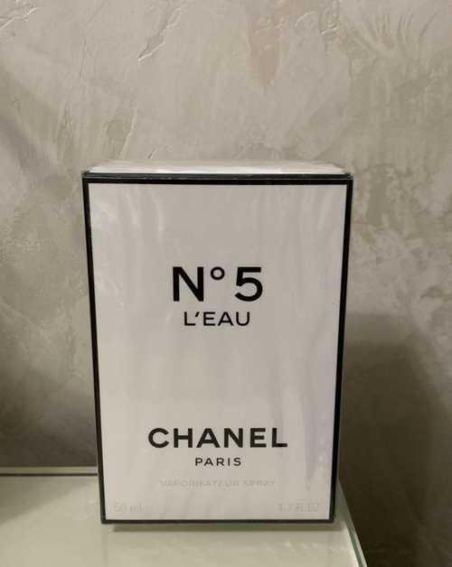 Туалетная вода Chanel N5 l’eau 50 мл
