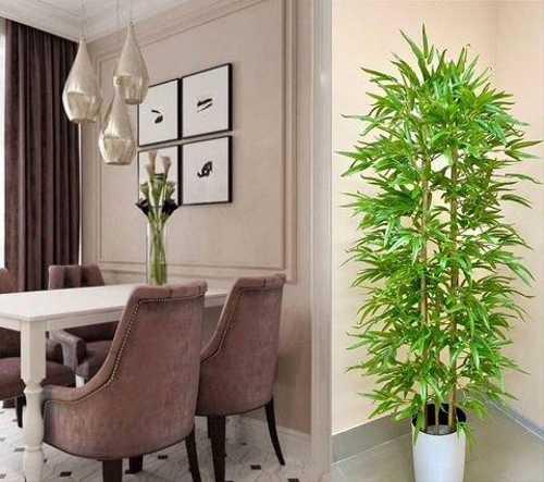 Бамбук Нежный искусственное растение цветок