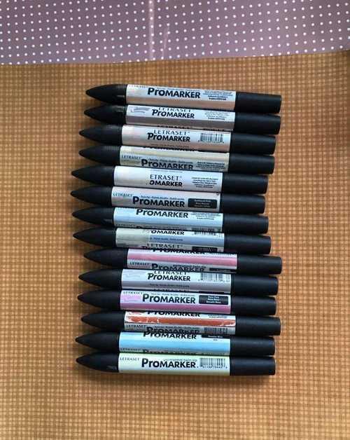 Promarker Letraset Спиртовые маркеры двойные