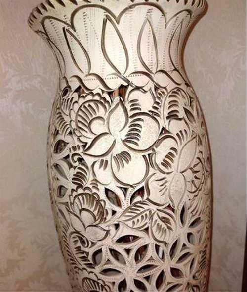 Ваза напольная керамика