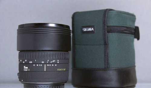 Sigma 15mm f/2.8 EX DG Fisheye Canon