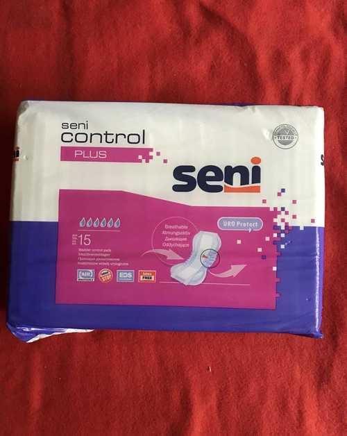 Прокладки Seni Control Plus