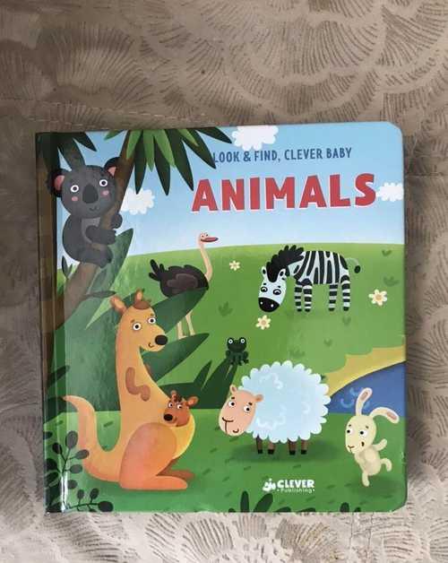 Книга animals. Клевер Энималс. Книга мой первый английский Clever. Электронная книга Clever book CB-601.