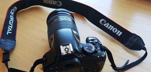 Canon EOS 450 D с объективом Canon EF-S 18-200 mm