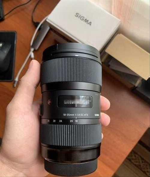 Sigma AF 18-35mm f/1.8 DC HSM Art Canon EF-S