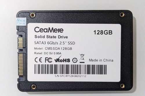 Твердотельный накопитель (SSD) 128GB 2.5"