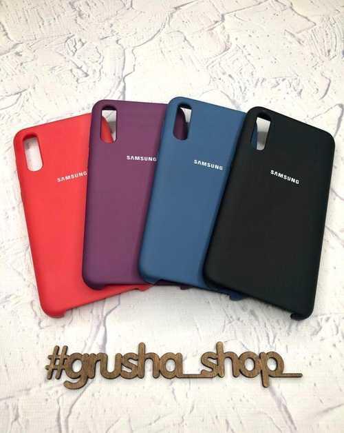 Чехол на samsung Galaxy А50 Silicone Cover