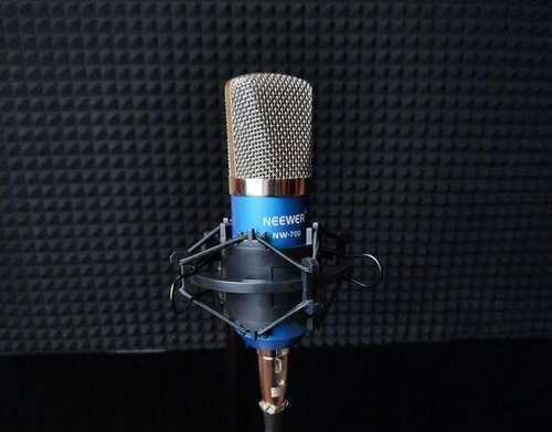 Конденсаторный микрофон Neewer NW 700, Blue