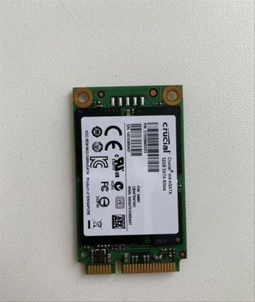 SSD жесткий диск Crucial m4 32Gb