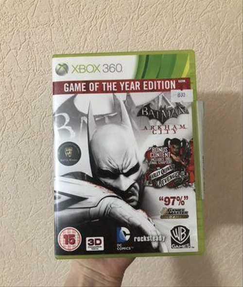 Batman arkham city на xbox360