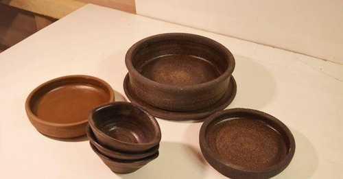 Гончарные изделия, посуда из глины ручной работы