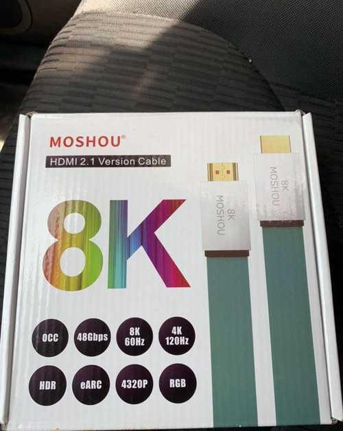 Кабель hdmi 2.1 Moshou