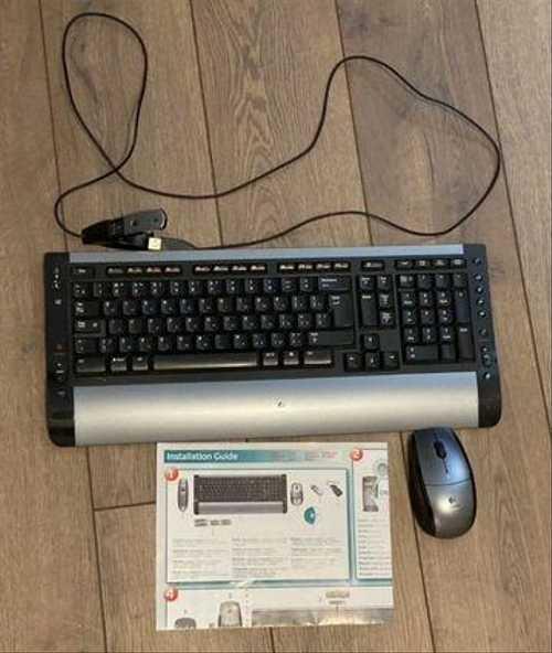 Клавиатура беспроводная и мышь Logitech s510