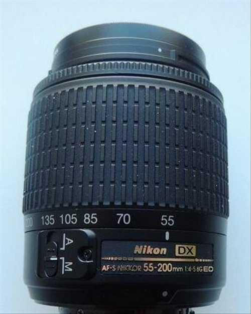 Объектив Nikon-Nikkor 55-200mm f/4-5.6