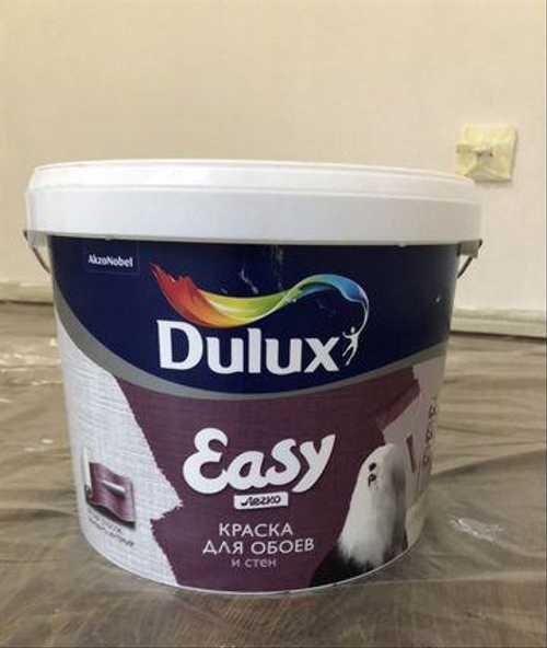 Оби краска для обоев dulux