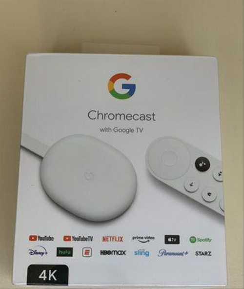 Тв-приставка Google Chromecast Новый