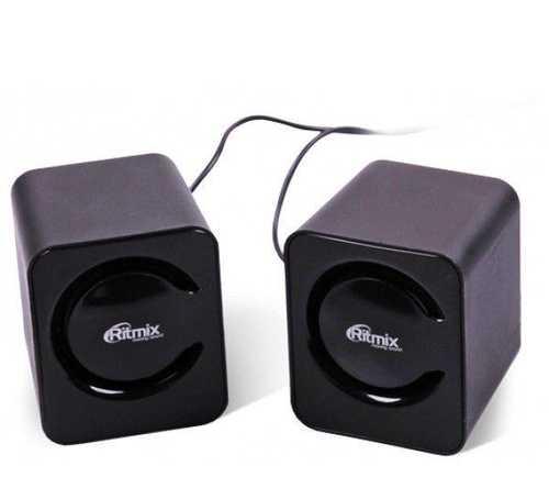 Акустика Ritmix SP-2050 black, 2х2Вт, 2.0, USB