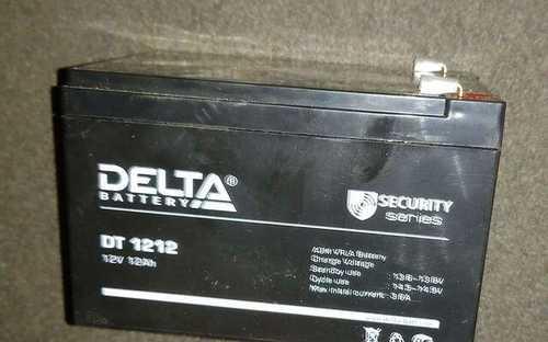 Аккумулятор DT 1212 Delta 12V
