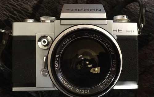 2 Topcon RE Super и объектив RE.Auto Topcor 35/2.8