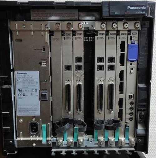 Атс Panasonic KX-TDA100 +амфенол +сис. тел