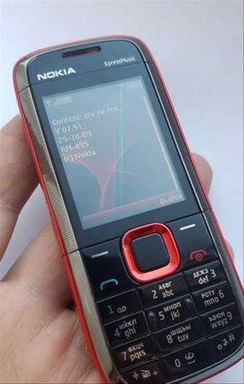 Nokia 5130 xpressmusic Red идеальный