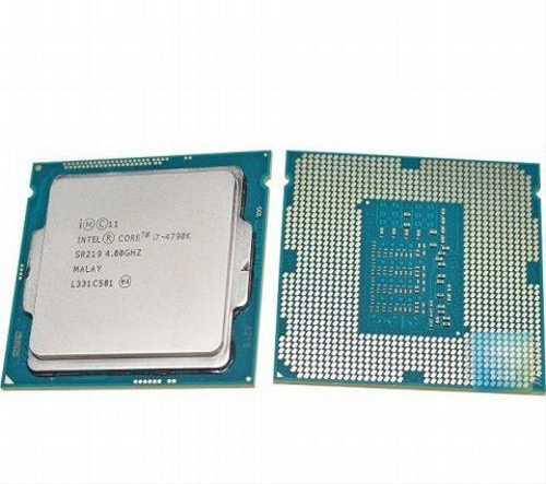 Intel Core i7-4790k Devil's Canyon lga1150, 4 x 4000 МГЦ. Размеры крышки процессора i7 4790.