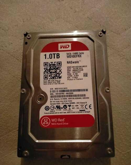 Жесткий диск 1tb wd red 1000 gb