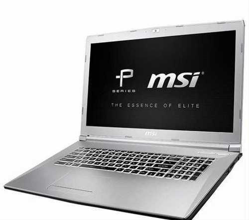 Ноутбук MSI Игровой I7 8750 GTX 1050TI 17.3 16GB