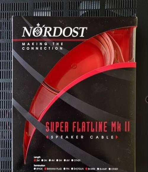 Nordost Super Flatline Gold MkII, 2 х 2 метра