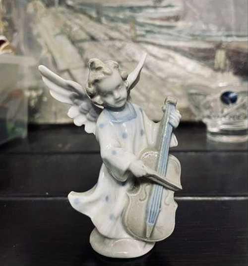 Ангел статуэтка немецкий фарфор, винтаж