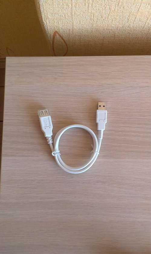 Кабель-удлинитель USB 2.0 A-A M/F 1 м