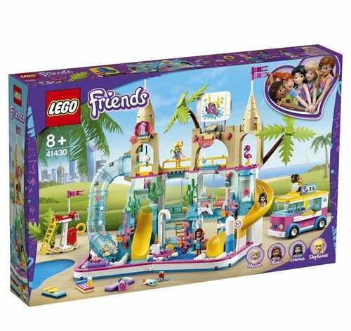 Lego Friends Лего 41430 Летний аквапарк, новый