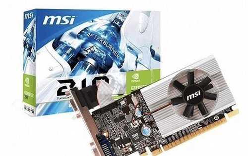 Видеокарта msi geforce 210