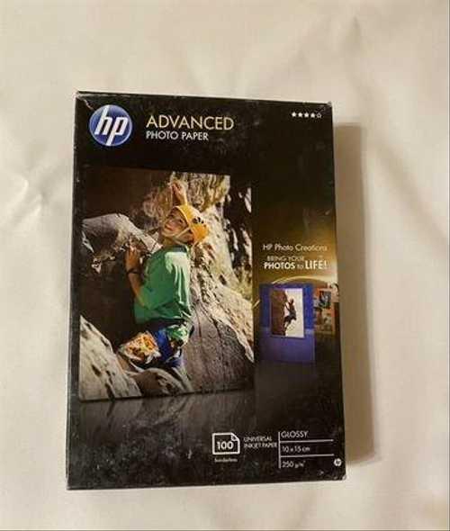 Фотобумага HP Advanced Glossy 10x15 см 250 г/м2