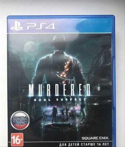 Игра murdered soul suspect для PS4