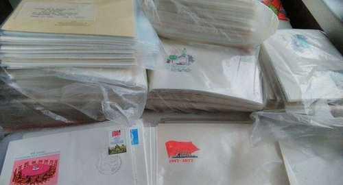 Почтовые конверты СССР с гашением первого дня