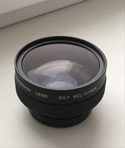 Sony wide conversion lens x0.7 vcl-0746a