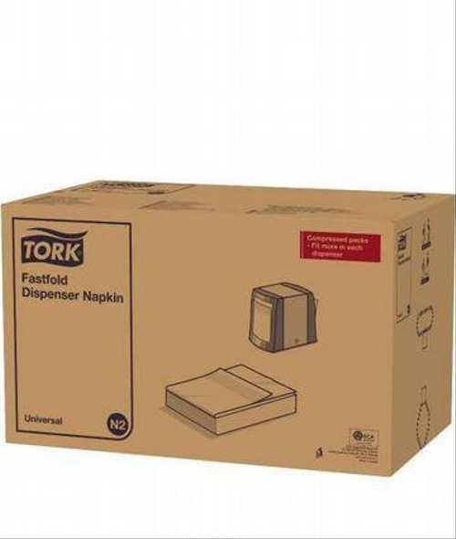 Салфетки tork диспенсерные Fastfold, 300 шт., 36 п