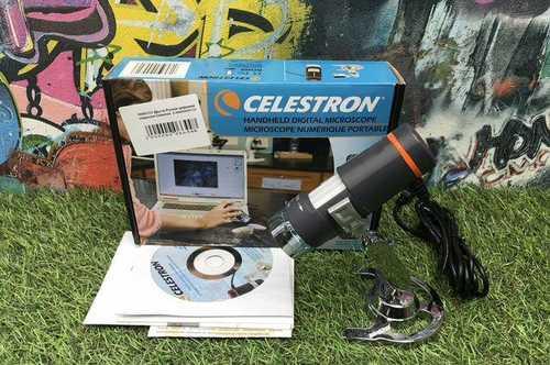 Портативный цифровой микроскоп celestron