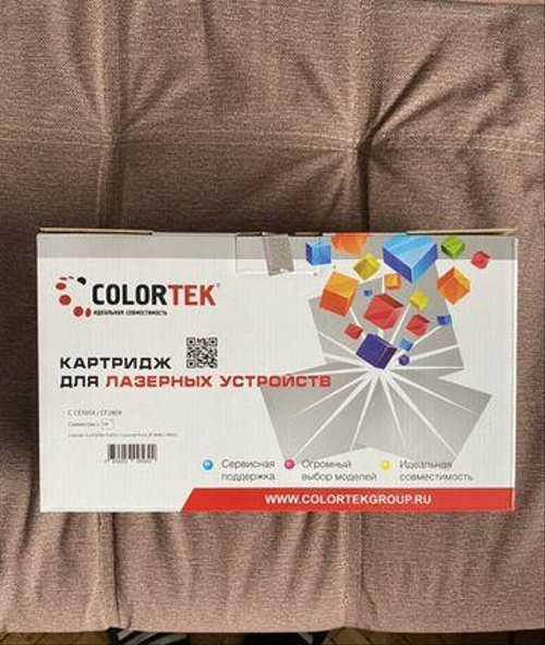 Картриджи hp colortek c-ce505x/cf280x