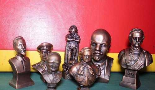 Бюст Ленин, Сталин, Петр 1, Наполеон, Дзержинский