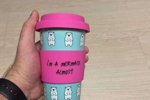 Zakka Mermaid Кружка керамическая