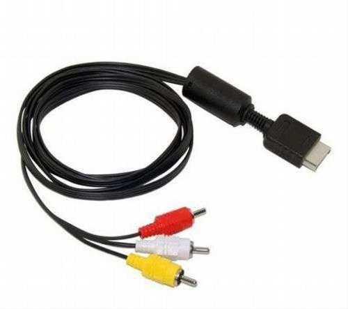 Оригинальный AV кабеля для PS3 PS2 PS1 2 шт