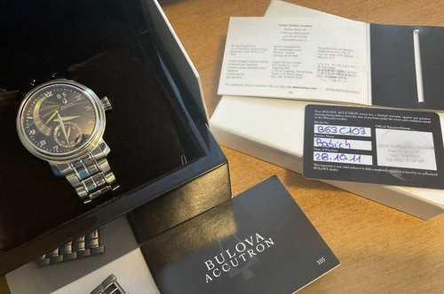 Часы Bulova accutron новые редкие ретроград