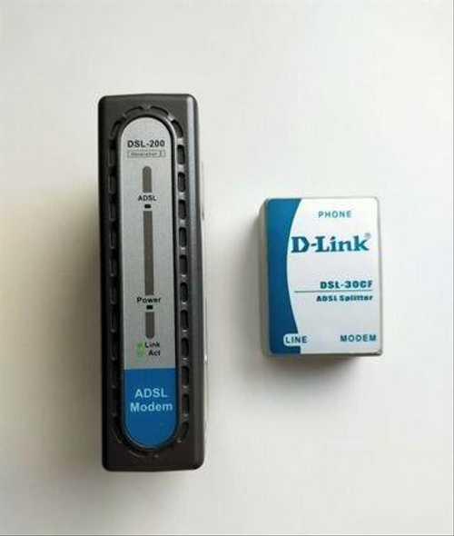 Adsl-модем D-Link